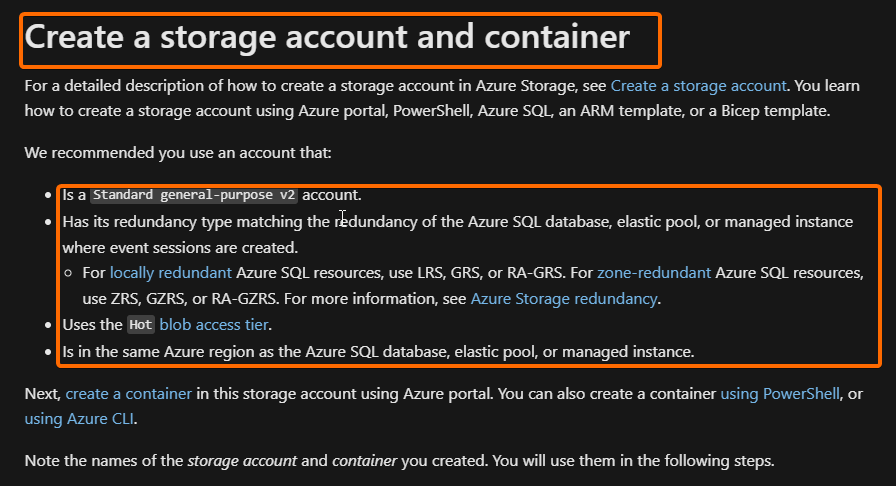 Error starting a new Extended Events session on an Az SQL Managed ...